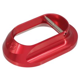 5KU Aluminum XL Infinity Magwell for Aluminum Grip Only - Red | RedWolf