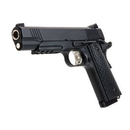 Army Armament R28 1911 Green Gas Airsoft Pistol - Black | RedWolf