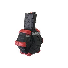 AW Custom M4 Green Gas Drum Magazine (350 rounds) | RedWolf