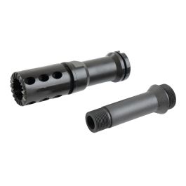BBT VFC M249 GBB Airsoft Extend Outer Barrel with Flash Hider (Steel ...
