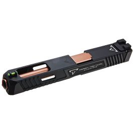 EMG TTI Combat Master G34 Slide Kit for Tokyo Marui / APS G17 GBB Airsoft Pistol - BK | RedWolf