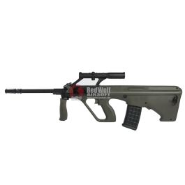 GHK AUG A2 Airsoft GBBR - OD | RedWolf