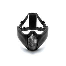Laylax (GARUDA) Half Mesh Face Guard - Black | RedWolf