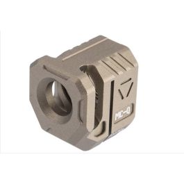 Strike Industries Strike Mico Threaded Comp Airsoft - QUAD (FDE, 14mm ...
