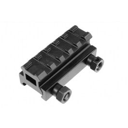 Novritsch Picatinny Riser (Medium - 2cm rise, Black) | RedWolf