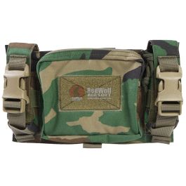 OPS Sticky Admin Pouch - M81 Woodland Camo | RedWolf