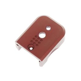 Revanchist Airsoft Hi Capa Magazine Base (Type A, Aluminum, Red) | RedWolf