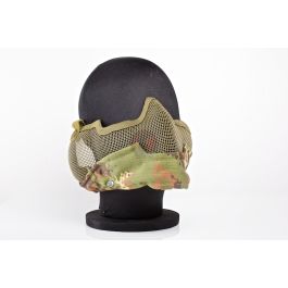 TMC V2 Strike Metal Mesh Half Face Airsoft Mask ( Vegetata ) | RedWolf