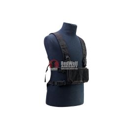 TMC Modular Chest Rig - Set A Black | RedWolf