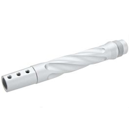 TTI Airsoft TP22 GBB Airsoft Fluted Outer Barrel - Silver | RedWolf