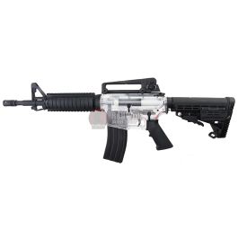 Well M4 RIS Gel Ball Blaster - Black/ Transparent | RedWolf