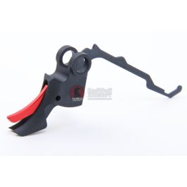 Crusader VFC VP9 GBB Airsoft Match Trigger (CNC) - Red | RedWolf