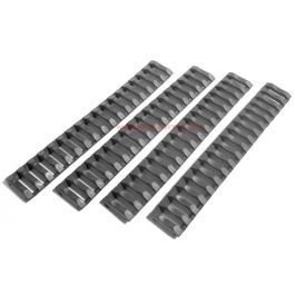 G&P RAS Slim Rail Cover - Black (Set of 4) | RedWolf