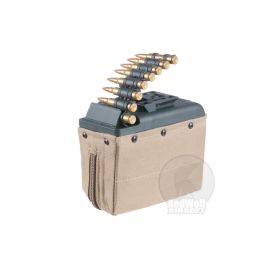 ARES LMG Box 1100rd Magazine - Tan | RedWolf