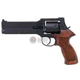 Marushin Mateba Revolver 6mm X-Cartridge Series Matt Black Wood Grip ...