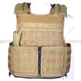 PANTAC RAV Vest (Khaki / CORDURA/Medium) | RedWolf