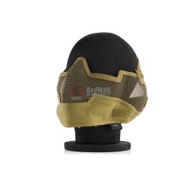TMC V2 Strike Metal Mesh 3D Cutting Mask ( Khaki ) | RedWolf
