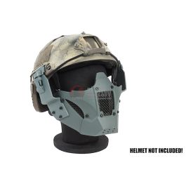 TMC JAY FAST Airsoft Mask - Wolf Grey | RedWolf